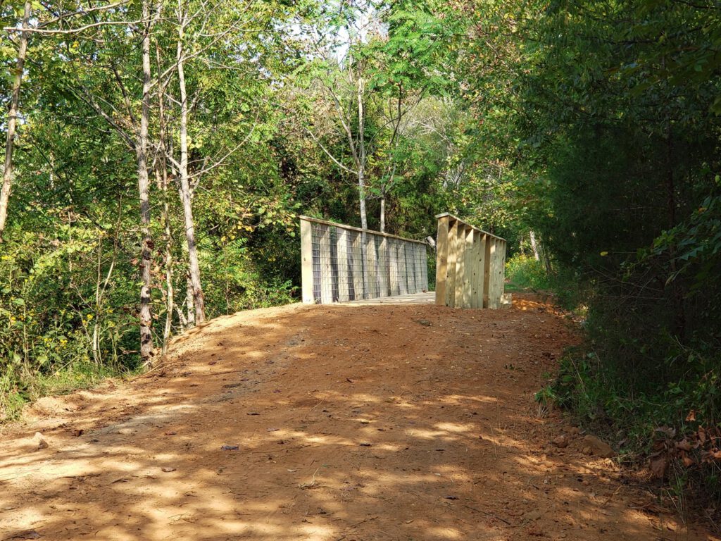 Brumley Bridge Complete | Trail Improvement NC