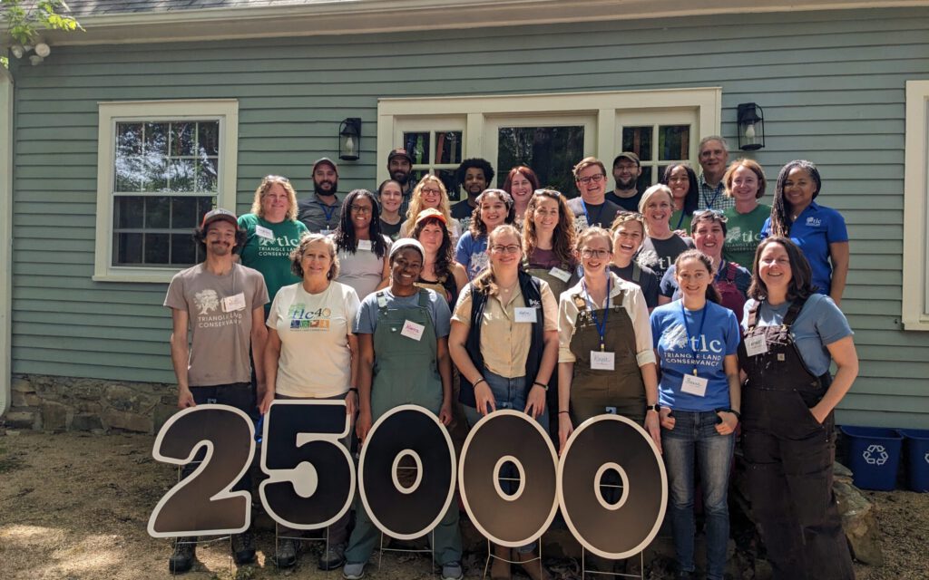 25000 Acres Conserved | TLC Goal Achieved NC