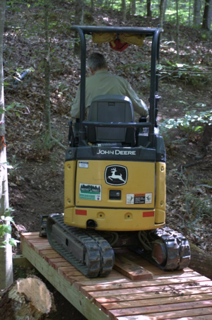 Bridge Building at TLC | Trail Construction in NC Preserves